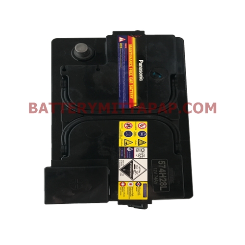 แบตเตอรี่รถยนต์ Panasonic รุ่น 574H28L-MF (DIN75-MF) แบตเตอรี่กึ่งแห้ง ...