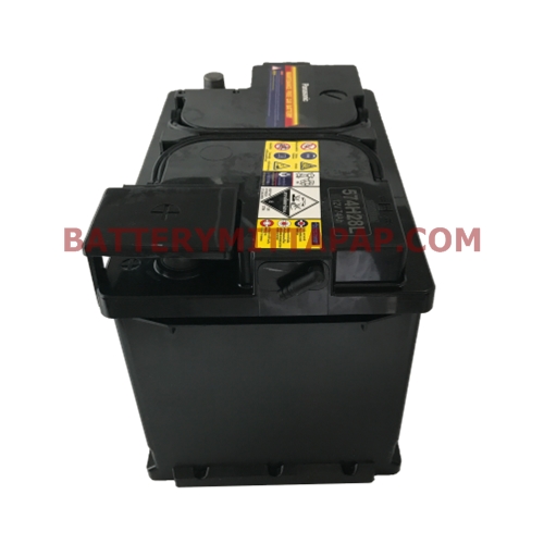 แบตเตอรี่รถยนต์ Panasonic รุ่น 574H28L-MF (DIN75-MF) แบตเตอรี่กึ่งแห้ง ...